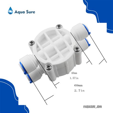 Express Water Reverse Osmosis Flow Restrictor With Quick Connect