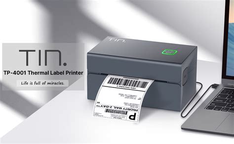 Thermal Label Printer Tin Label Printer 4x6 For Small