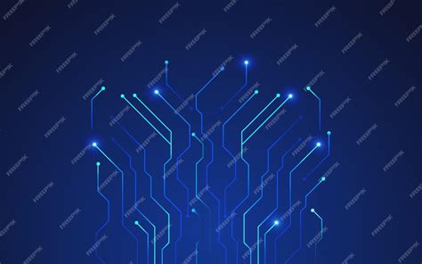 Premium Vector Data Connection Communication Network Information Security Abstract Vector