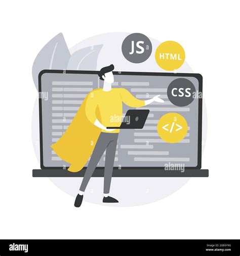 Advanced Computer Skills Abstract Concept Vector Illustration Stock Vector Image And Art Alamy