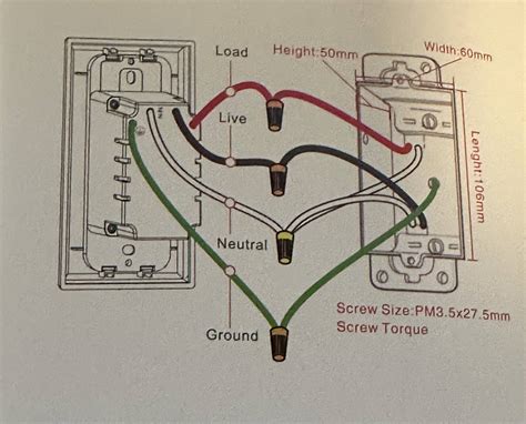 Single Pole Switch And Grounding Receptacle Wiring Diagram N