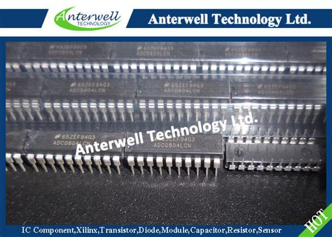 Adc0804lcn Integrated Circuit Chip Cmos 8 Bit Compatible A D Converters
