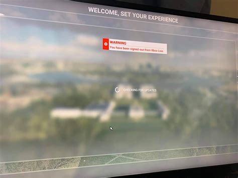 Connection Errormenu Warning User Interface And Activities Microsoft