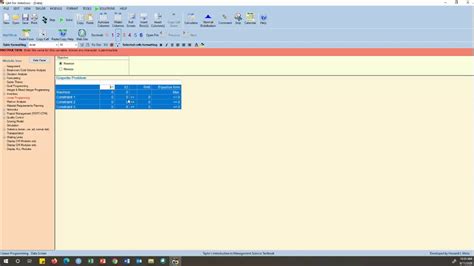 Linear Programming Lp Optimization With Excel Solver