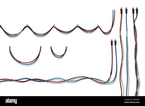 Realistic Electrical Cable 3d Seamless Flexible Insulated Electric