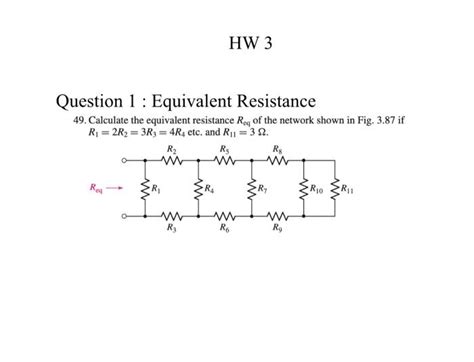 Solved Question 1 Equivalent Resistance 49 Calculate The Chegg Com