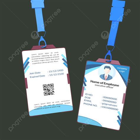 Id Card Design Template Template Download On Pngtree