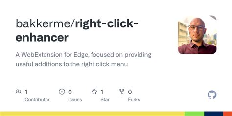 Github Bakkermeright Click Enhancer A Webextension For Edge