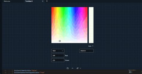 Impossible To Pick Any Color Other Than Black After Setting ColorPicker To Black Issue