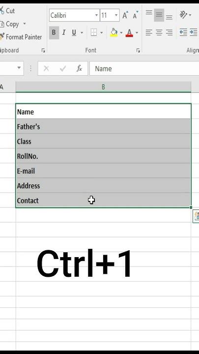 Create Form In Excelexceltips Exceltricks Youtube