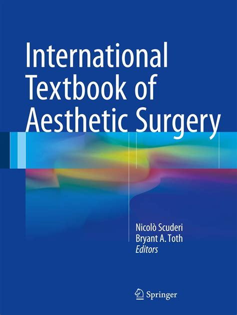 Amazon International Textbook Of Aesthetic Surgery Scuderi Nicolò