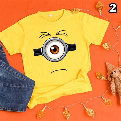 Personalised Minion Shirt Cute Minion Birthday Shirt Funny Graphic