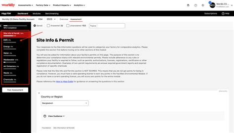 facility environmental module fem getting started guide worldly training and support