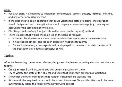 Solved You Have To Use Getter And Setter In The Answer And Chegg