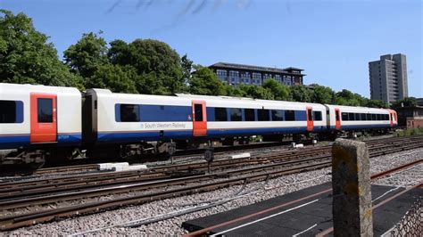 Swr Class 444 Departs Southampton Central Youtube