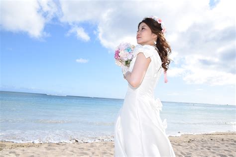 Honolulu Weddings Akihiro Erika At Ala Moana Beach