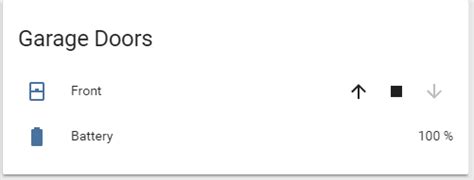 Garage Door Dynamic Icon Configuration Home Assistant Community