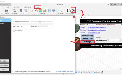 Convert Or Export Autodesk Fusion File To Dxf Autocad File