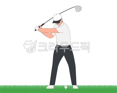 골프 사람 Sport 스포츠 Golf 사진 이미지 일러스트 캘리그라피 Pins작가