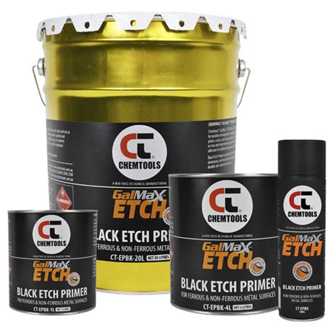 Galmax™ Etch Black Etch Primer Chemtools® Australia