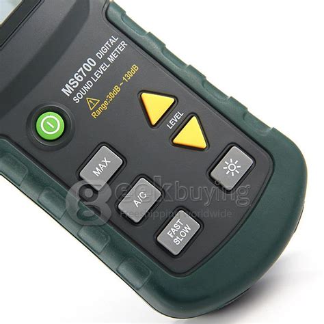 MASTECH MS6700 LCD Display Digital Sound Level Meter 30 130dB
