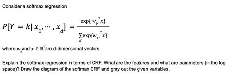 Consider A Softmax Regression