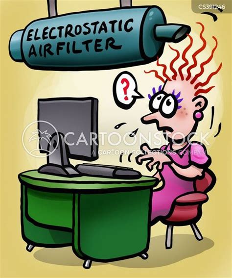 Static Electricity Cartoons And Comics Funny Pictures From Cartoonstock