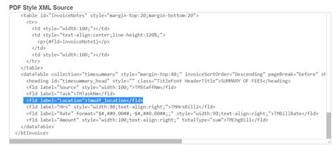 How To Add Custom Fields To An Invoice Template Bigtime Software