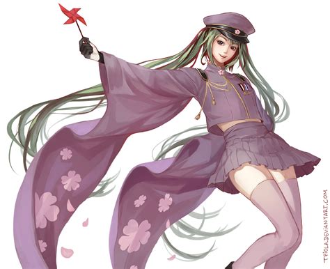 Senbonzakura Miku By Tpiola On Deviantart