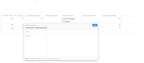 Help Needed Subtract Number Collum And Rollup Collum Rnotion