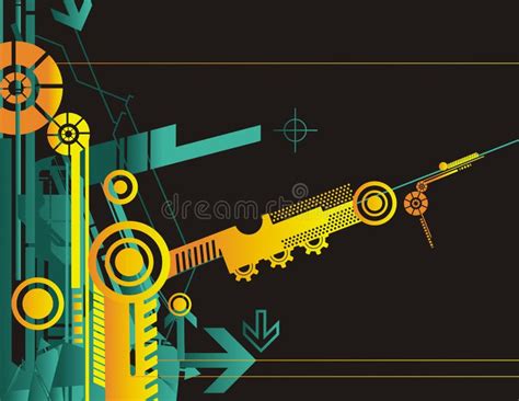 Yellow Background Technical Stock Illustrations 12 232 Yellow