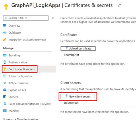 Microsoft Graph In Azure Logic Apps