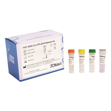 3dmed Fast Sars Cov 2 Rt Qpcr Detection Kit 2 Genes Zmedic