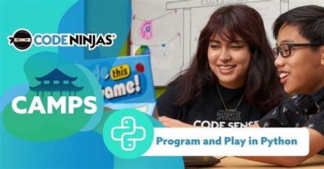 Code Ninjas Summer Camps 2022 Program And Play In Python Code Ninjas Summer Camps 2022 Program And Play In Python