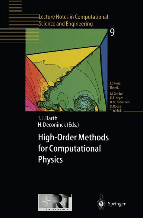 High Order Methods For Computational Physics Lecture Notes In Computational Science And