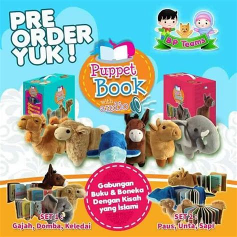 Telah Hadir Puppet Book Pertama Di Indonesia Gabungan Buku Dan Boneka