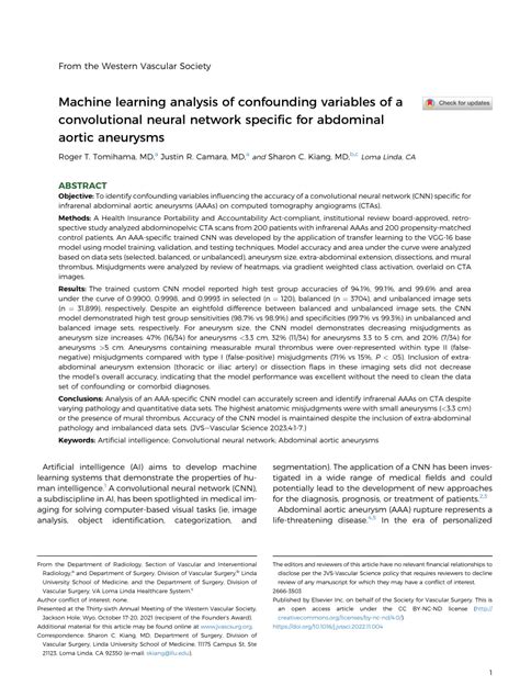 Pdf Machine Learning Analysis Of Confounding Variables Of A Convolutional Neural Network
