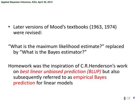 Ppt Exploring Empirical Bayes Modeling Applications In Hierarchical Structures Powerpoint