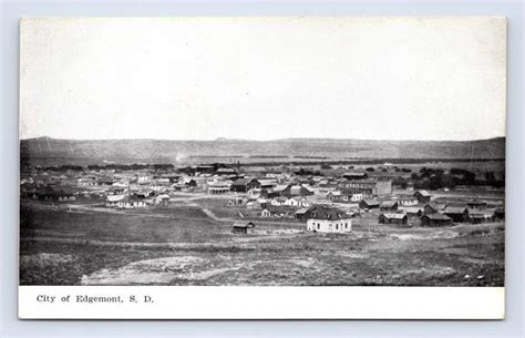 Edgemont South Dakota ~ Fall River County Sd Antique Postcard 1910s Ebay