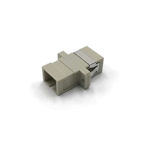 Sc Simplex Multimode Adapter Beige Eono Fiber Expert