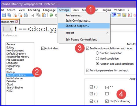 Notepad Auto Completion Does Not Work Super User