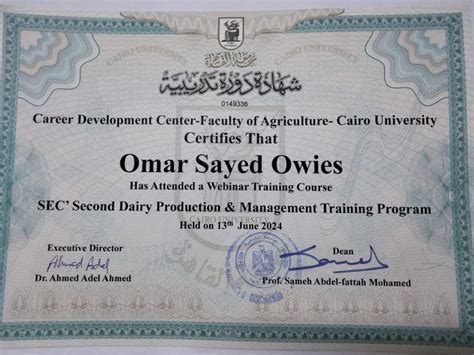 Omar Hegazy On Linkedin I Am Pleased To Have Recently Attended The