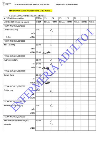 Transcripcion De Ordenes Medicas Pdf