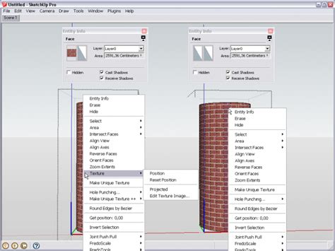 Texturing A Component Vs Its Faces Inside Sketchucation