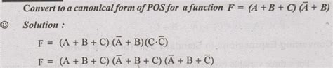 Sum Of Products And Product Of Sum Solved Example Problems Boolean Algebra