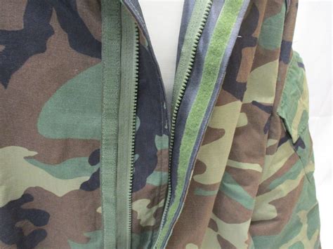Woodland M81 Camo Military Jacket Jslist Top Mopp Suit Coat Chemical Overgarment Centex