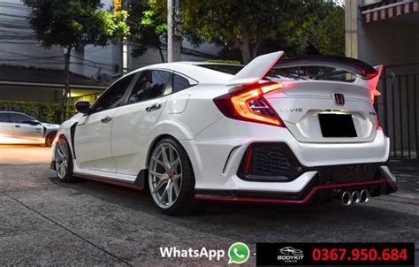 Body Kit Honda Civic 201620172018 độ Type R