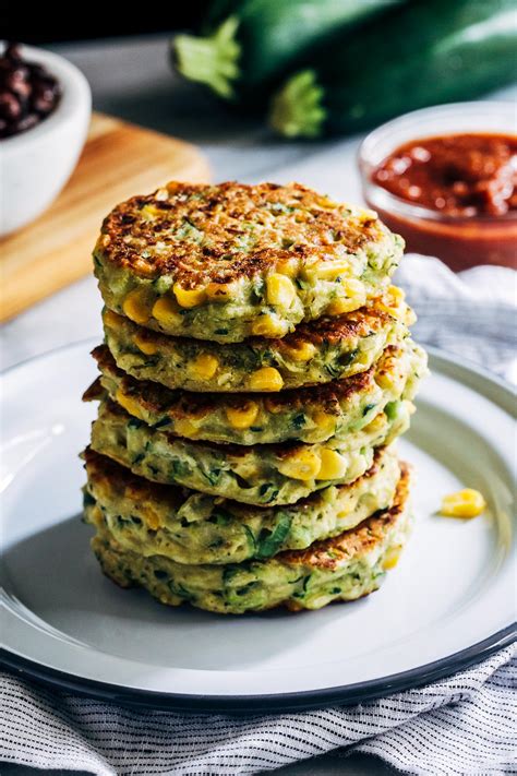Healthy Zucchini Corn Fritters Making Thyme For Health