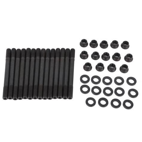 Akozon Goujon De Tête Arp 201 4302 Kit De Goujons De Culasse Boulons Écrous Arp 201‑4302