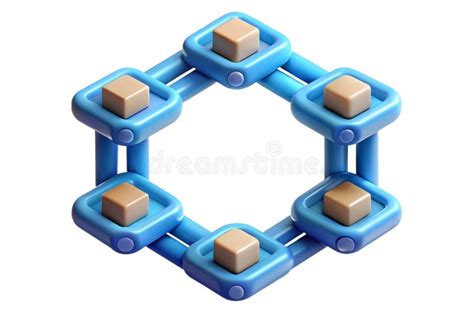 Ai Powered Blockchain Border Frame Concept As A Clean Border Frame Featuring Blockchain Elements